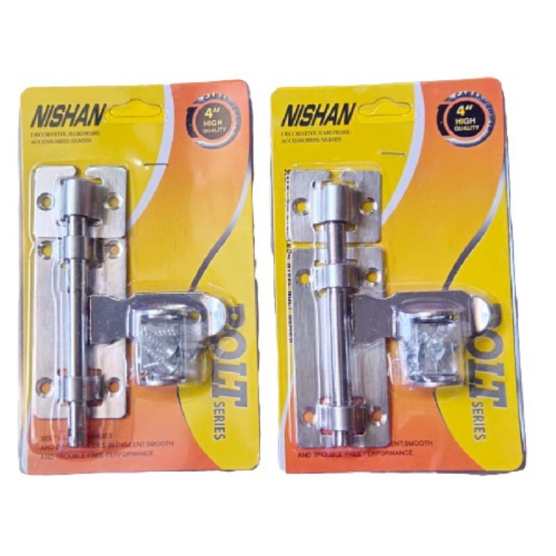 Jual Grendel Pintu / Grendel Gudang Nishan XUX-304 Stainless Slot 4 ...