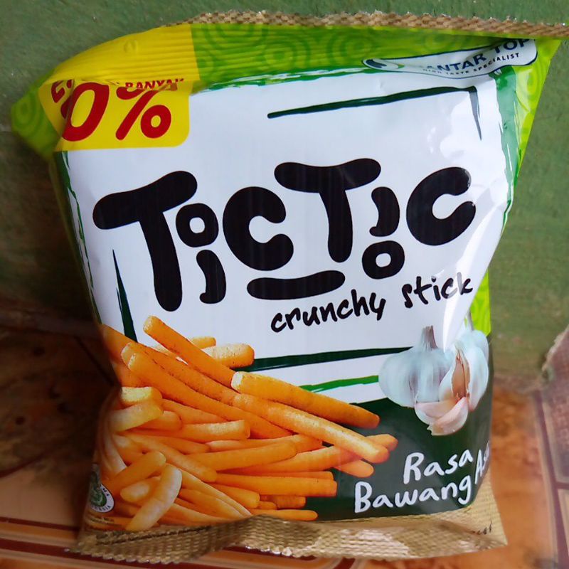 Jual Tic Tic Bawang 20 Gram Tik Tik Tiktik Tictic Snack Viral Murah ...
