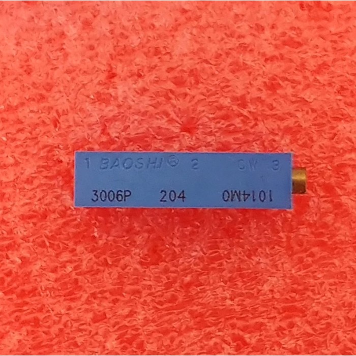 Jual Trimpot VR Variable Resistor 3006p 3006 200K | Shopee Indonesia