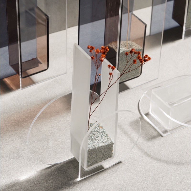 Jual [Clearance Sale] Vas Bunga Akrilik Dekorasi - Acrylic Vase Decor ...