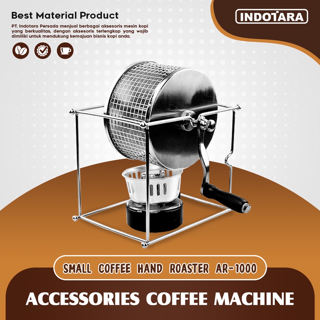 Jual Manual Coffee Roaster Small / Alat Roasting Kopi - AR1000 | Shopee Indonesia