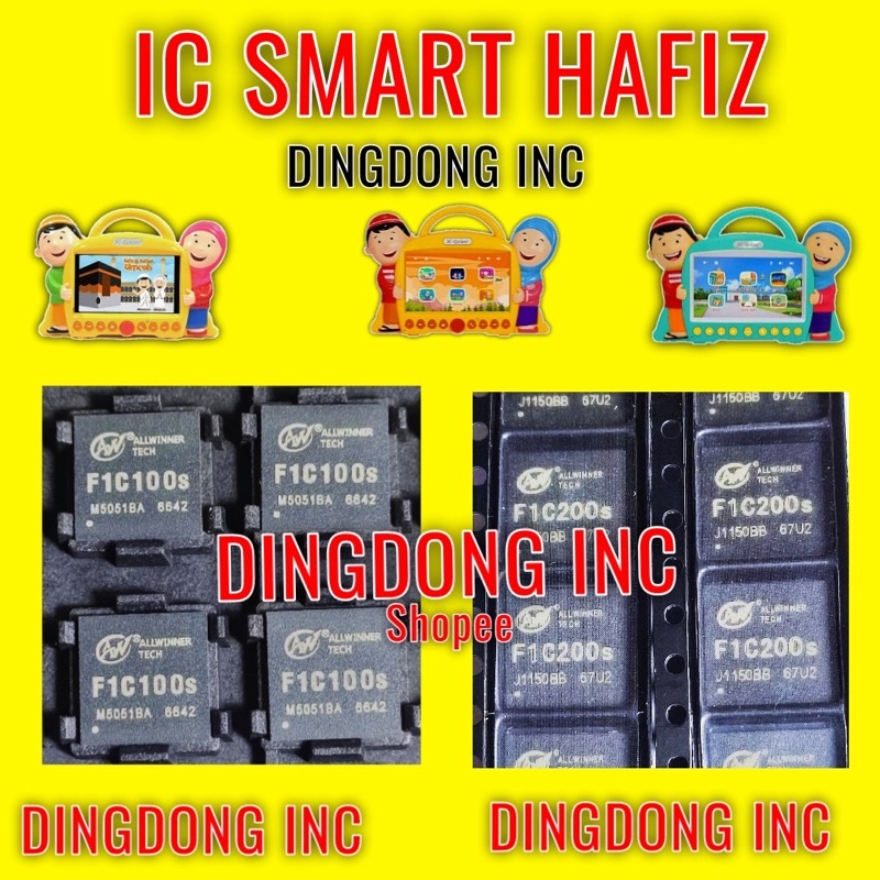 Jual IC SMART HAFIZ F1C100S F1C200S ALLWINNER IC POWER SMARTHAFIZ ...