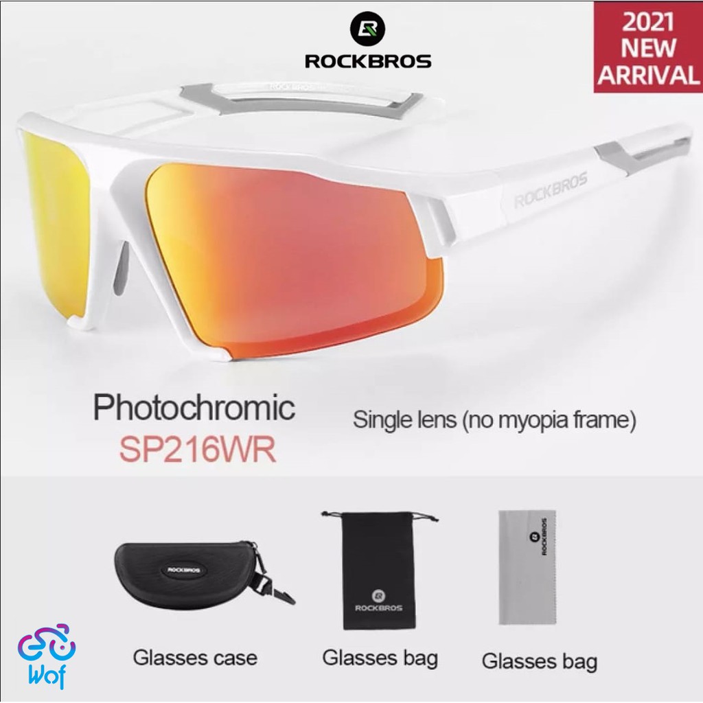 Jual ROCKBROS Polarized Kacamata Sepeda Cycling Sunglasses Bicycle SP216WR | Shopee Indonesia