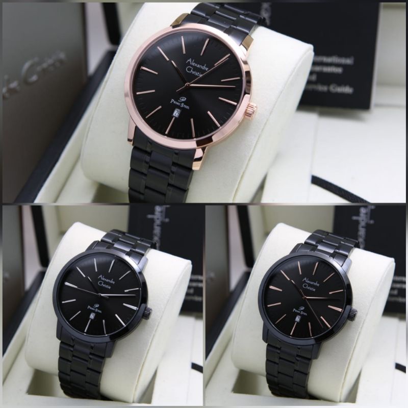 Jual JAM TANGAN PRIA ALEXANDRE CHRISTIE AC1028 / AC 1028 RANTAI ...