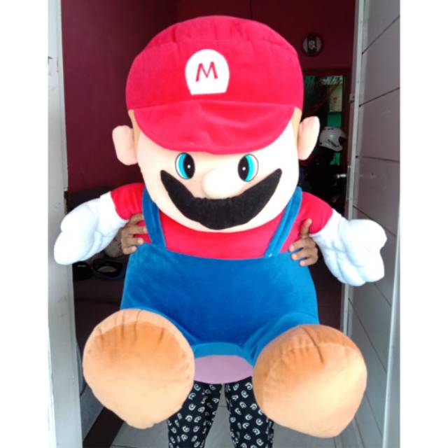 Jual BONEKA MARIO BROSS BROS JUMBO BESAR GIANT KARAKTER | Shopee Indonesia