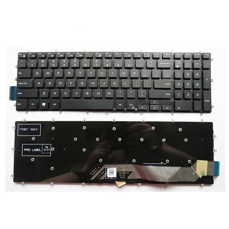 Jual Keyboard Dell Inspiron 15 7559 7567 5567 5765 15-7000 No Backlight ...