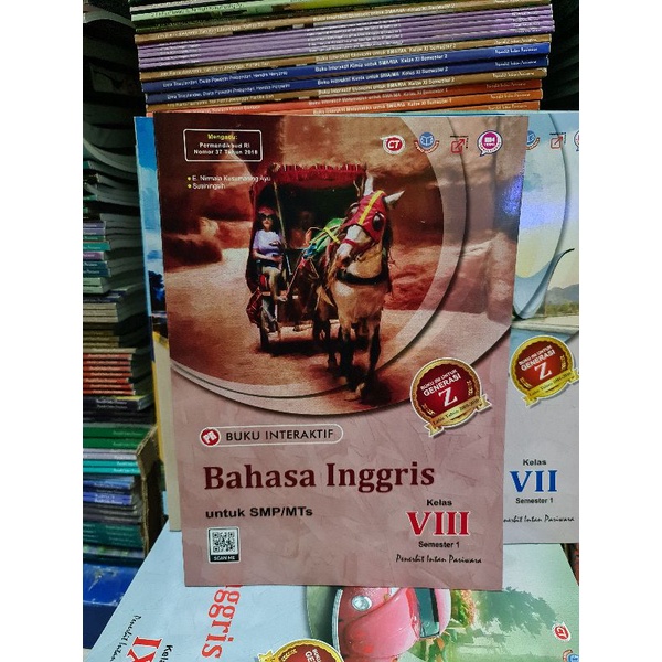 Jual Buku kurikulum merdeka belajar PR/LKS interaktif bahasa inggris kelas VIII,8 (K13 revisi ...