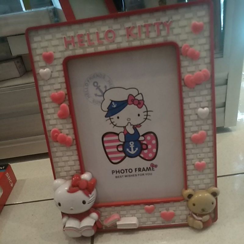 Jual FANCY FRAME FOTO GANTUNG/DUDUK HELLOKITTY | Shopee Indonesia