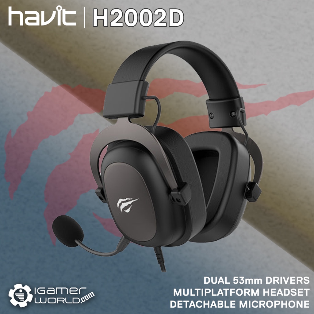 Jual Havit HV-H2002D Multiplatform Gaming Headset | Shopee Indonesia