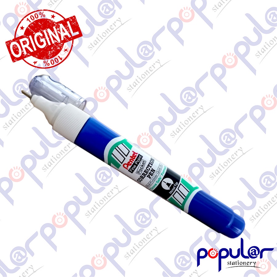 Jual Tip Ex / Correction Pen Cair Pentel ZL62-W | Shopee Indonesia