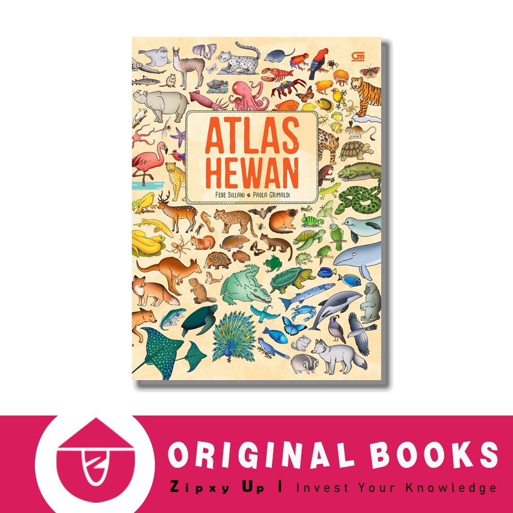 Jual Buku Atlas Hewan (Animal Maps) - Giulia Malerba & Febe Sillani ...