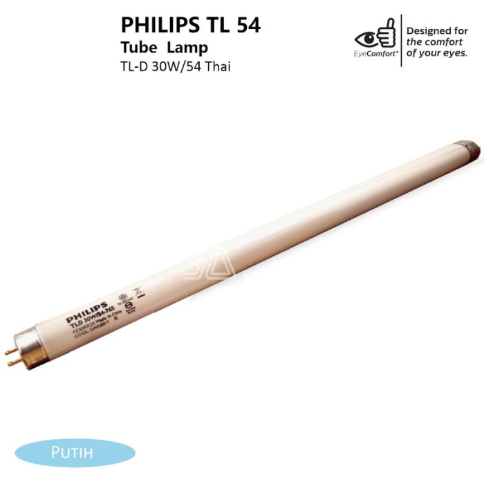 Jual PHILIPS Lampu TL D 30W 54 765 Thailand | Shopee Indonesia