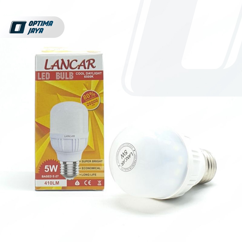 Jual Lampu LED Tabung Kapsul 5W Cahaya Putih Ekonomis Lancar | Shopee ...