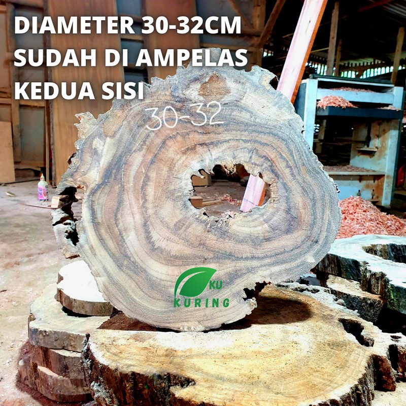 Jual KUKURING AMAZING EROTION TEAK WOOD FOR RESIN TABLE BAHAN MEJA SIDE ...