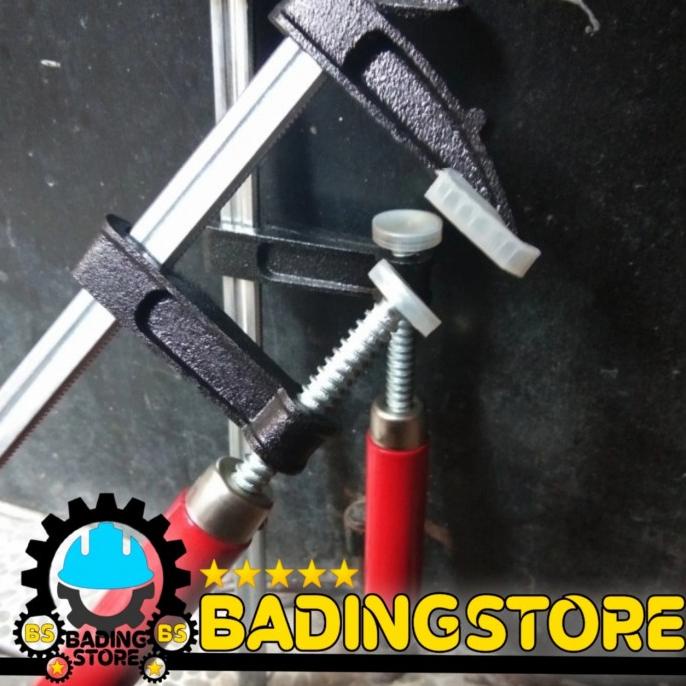 Jual penjepit kayu alat pres kayu clamp f ukuran 50x250mm | Shopee ...