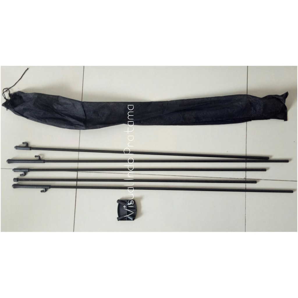 Jual X BANNER PVC HITAM FIBER (XB) COLOK size 60 x 160cm | Shopee Indonesia