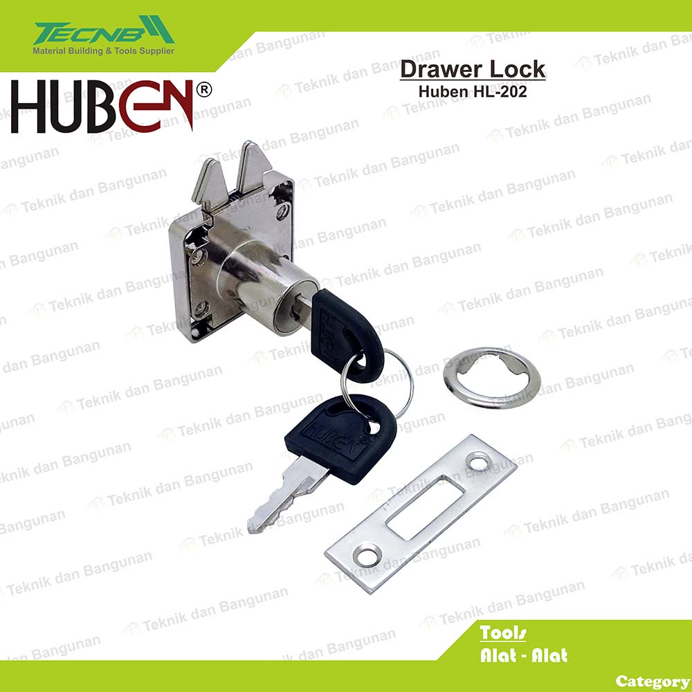 Jual Huben HL202 19cm - Kunci Mekar Laci / Loker / Lemari / Meja Kerja ...
