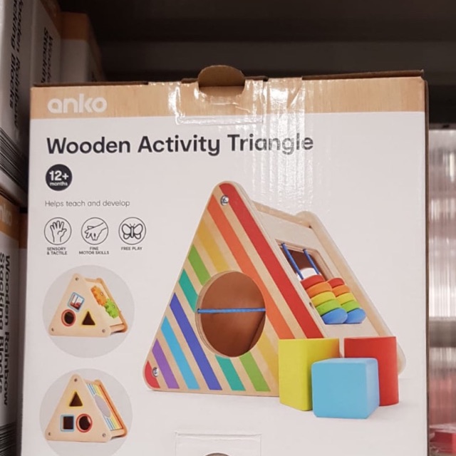 Jual wooden activity triangle | Shopee Indonesia