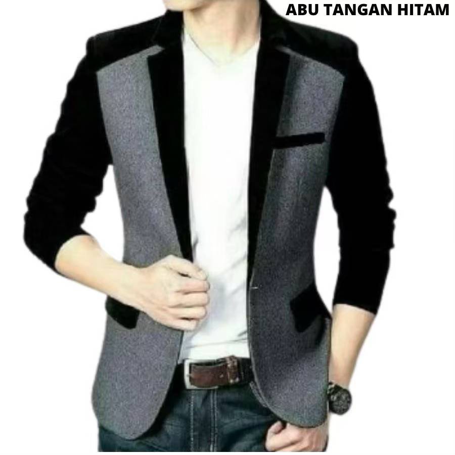 Jual Jas Pria Formal Casual Slimfit Pengantin / Blazer Pria Slimfit ...