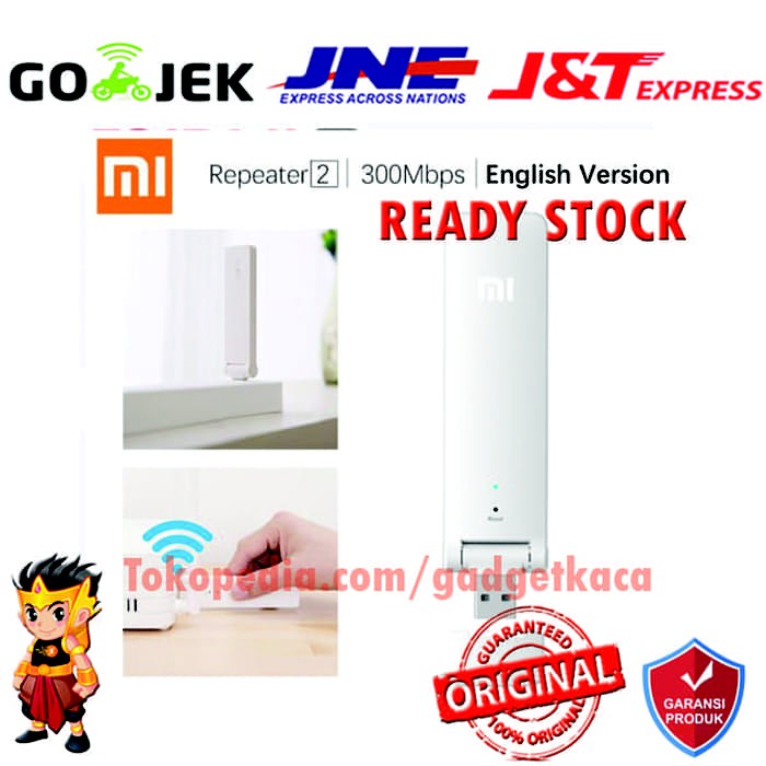 Jual Wifi Router Xiaomi Repeater 2 Extender Wifi Amplifier Original ...