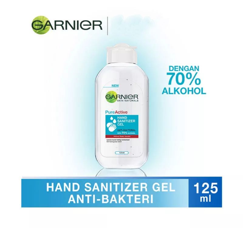 Jual GARNIER Hand Sanitizer Pure Active Hand Cleansing Gel 50ml | Shopee Indonesia