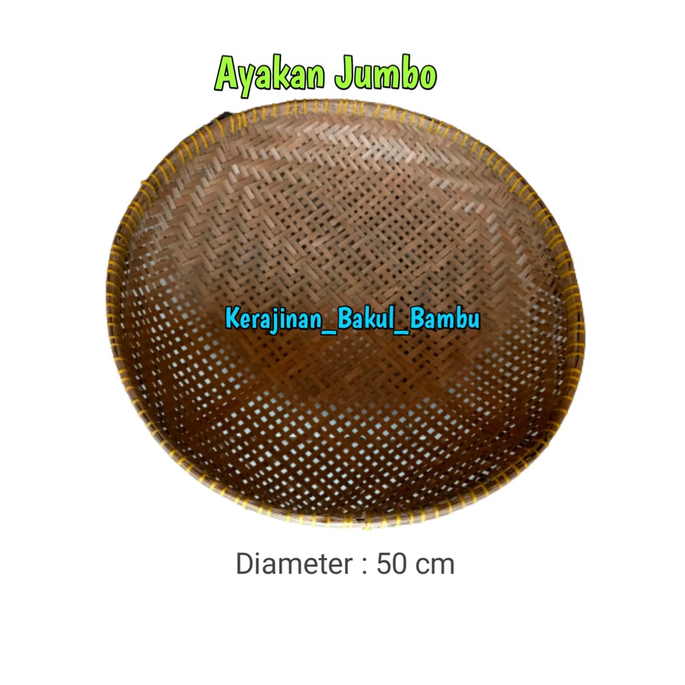 Jual Ayakan Jumbo Saringan Bambu Ayakan Bambu Jumbo 50 cm anyaman Murah ... Jual Ayakan Jumbo Saringan Bambu Ayakan Bambu Jumbo 50 cm anyaman Murah ...