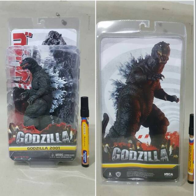 Jual mainan action figure godzilla movie series godzilla 2001 tinggi 7 ...