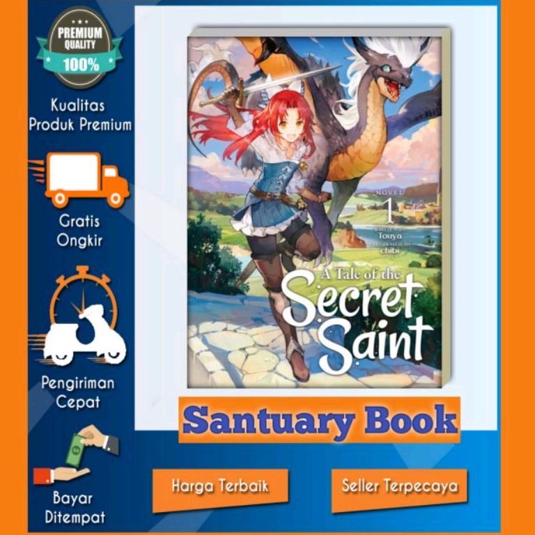 Jual A Tale of the Secret Saint (Light Novel) | Shopee Indonesia