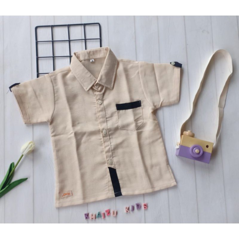 Jual kemeja anak by khaizu | Shopee Indonesia