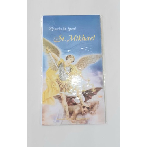 Jual lembaran doa devosi Santo Mikael Michael | Shopee Indonesia