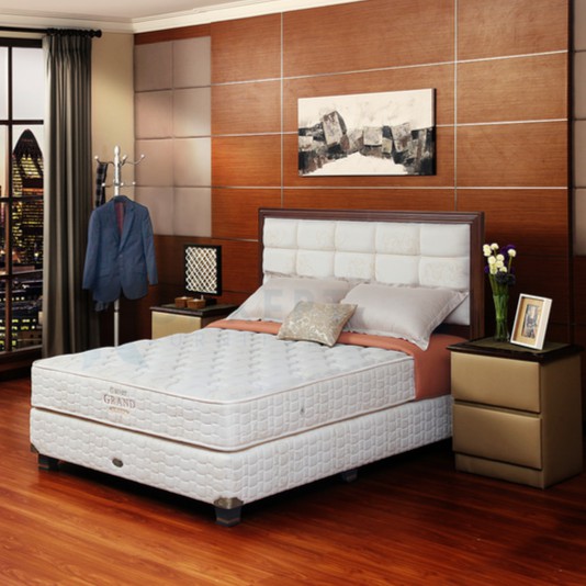 Jual Guhdo Grand Sleep HB Metropolis-Springbed (Full Set) | Shopee Indonesia