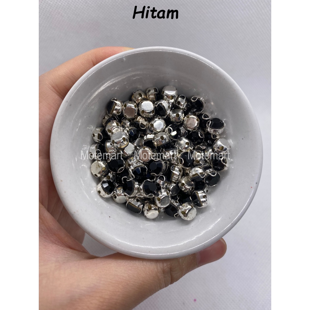 Jual Payet Mote Crystal Cangkang Payet Warna perlusin | Shopee Indonesia