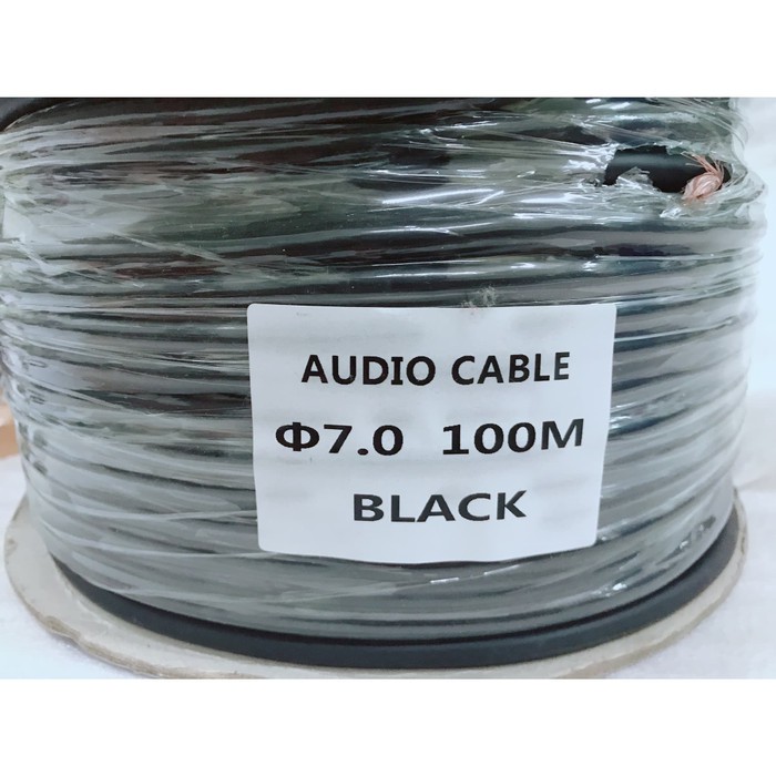Jual KABEL AUDIO MICROPHONE 1 ROLL 100 M ATAU PER METER | Shopee Indonesia