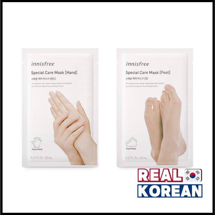 Jual Innisfree Special Care Mask Hand & Foot 20ml | Shopee Indonesia