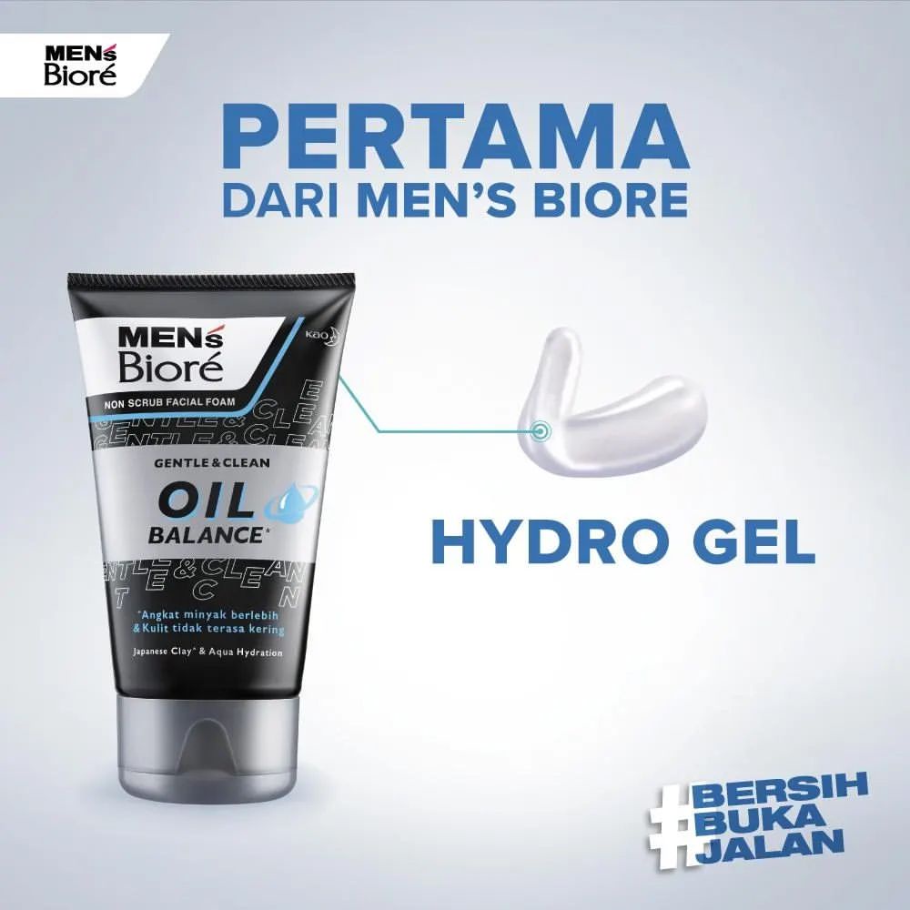 Jual MENS BIORE Double Scrub Facial Foam - Pembersih Wajah Pria - Sabun Cuci Muka | Shopee Indonesia
