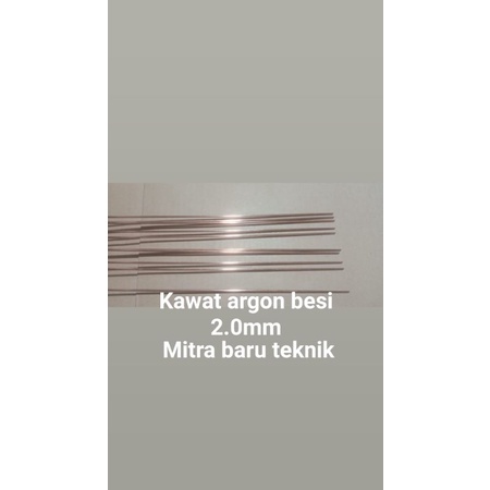 Jual kawat las tig argon besi TGS50 ER70S-6 DIAMETER 2.0mm FILLER ROD 1kg | Shopee Indonesia