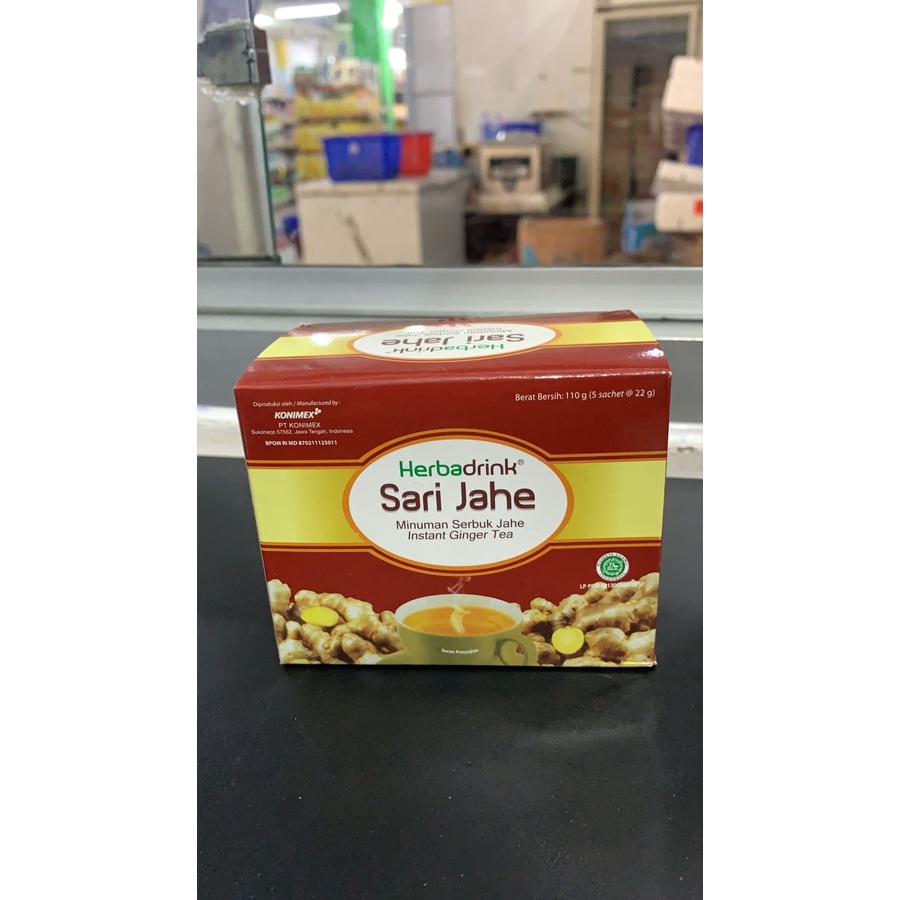 Jual Herbadrink Sari Jahe 110 G | Shopee Indonesia