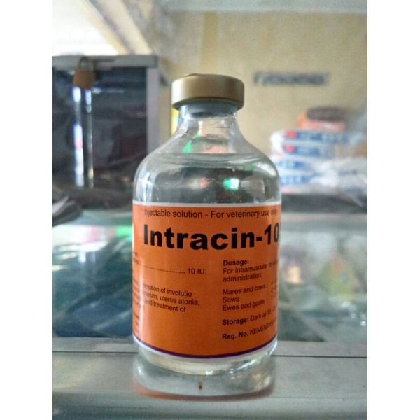 Jual intracin-10s hormon perangsang kontraksi uterus kelenjar susu hewan | Shopee Indonesia