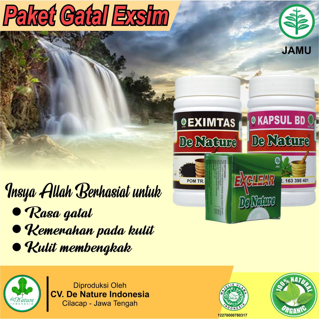 Jual Obat Exim Eksim Kering Basah Gatal Selangkangan Herbal Asli De ...
