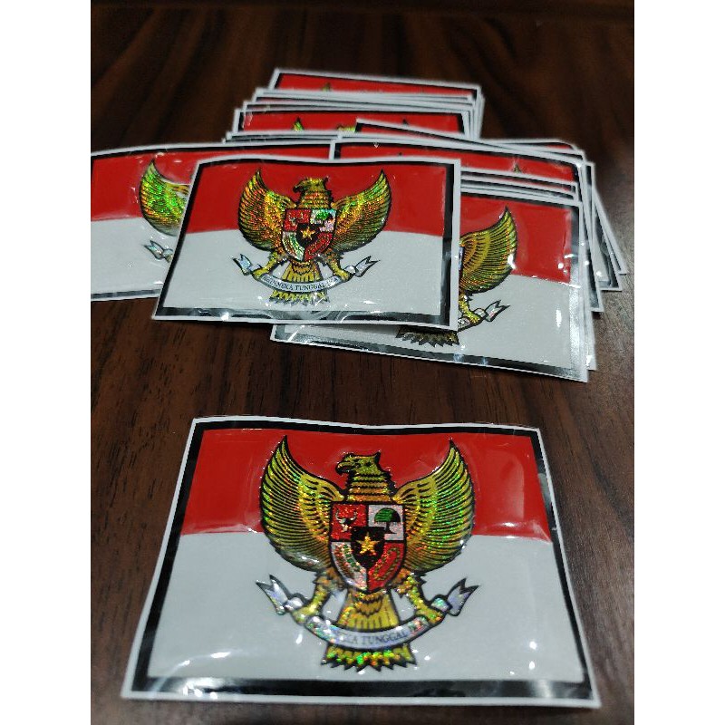 Jual STICKER EMBLEM BENDERA GARUDA INDONESIA | Shopee Indonesia