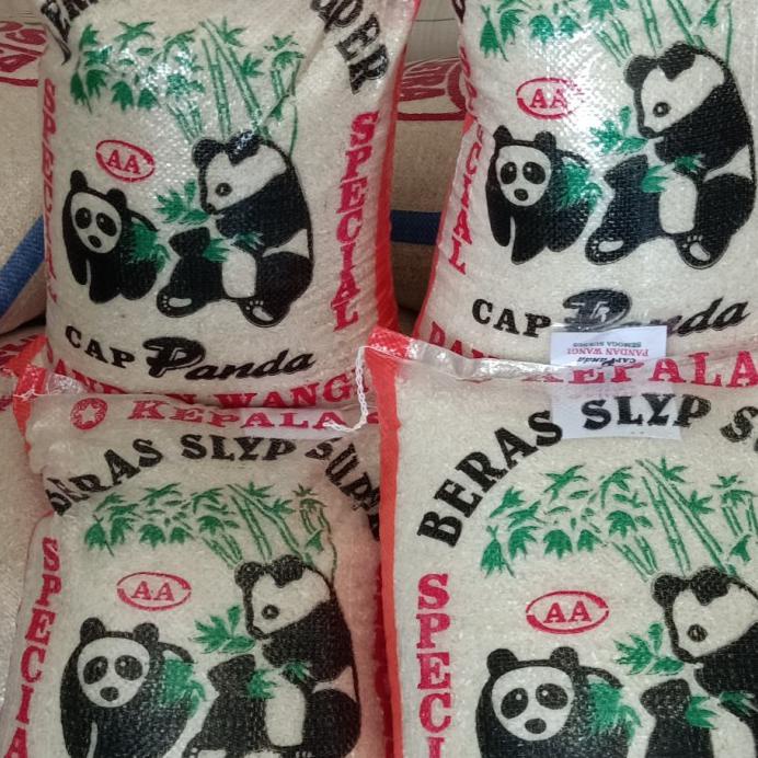 Jual KEPALA BERAS SLYP SUPER PANDAN WANGI CAP PANDA 10 KG | Shopee ...