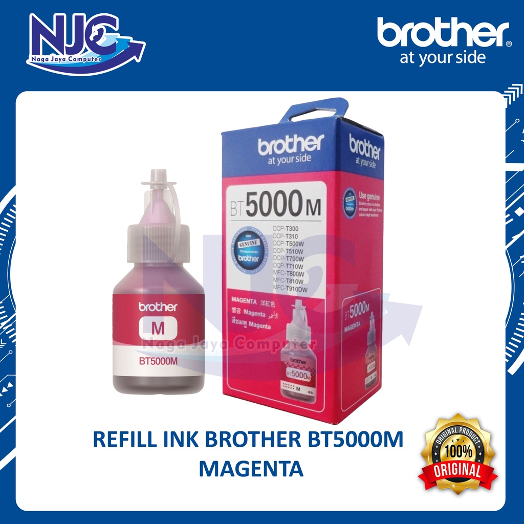 Jual BROTHER INK BOTTLE BT-D60BK - TINTA PRINTER HITAM BTD60Bk D60 ...