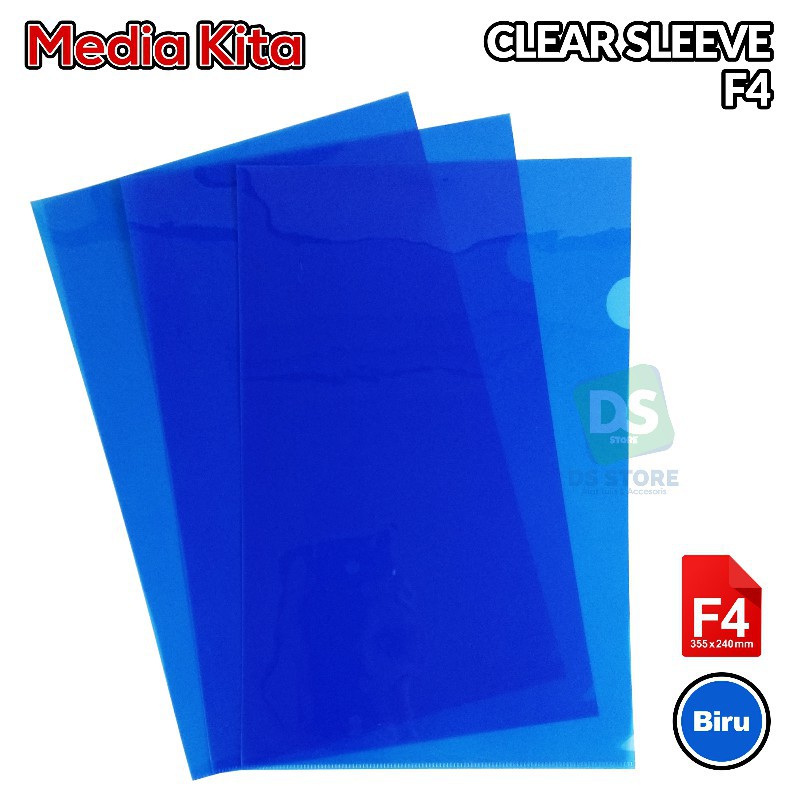 Jual Map L Plastik/Clear Sleeves ukuran F4 MEDIAKITA | Shopee Indonesia