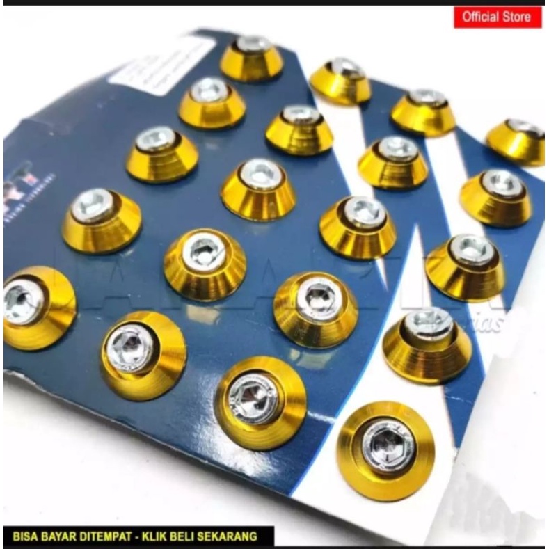 Jual Baut monel L Variasi / Baut L isi 20 PCS | Shopee Indonesia