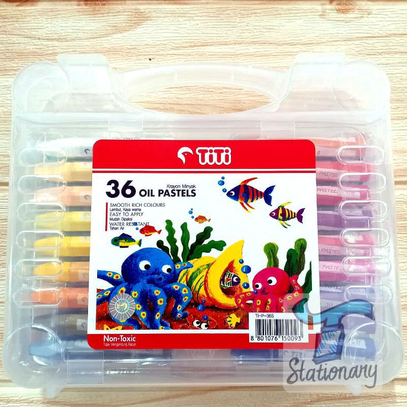Jual Crayon Titi 36 Warna Krayon Oil Pastel | Shopee Indonesia