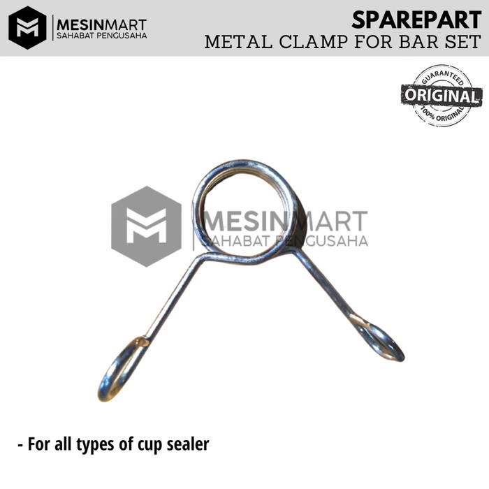 Jual Spare Part Clamp Klam BESI Penjepit Bar Set Cup Sealer | Shopee ...