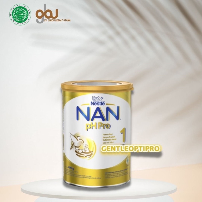Jual Nestle Nan pH Pro Susu Formula Bayi 0-6 Bulan Kemasan Kaleng 400 ...