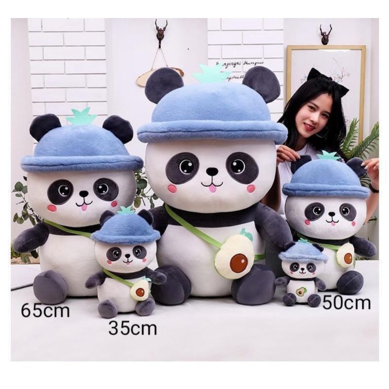 Jual boneka panda jumbo boneka TikTok panda boneka lucu boneka besar ...