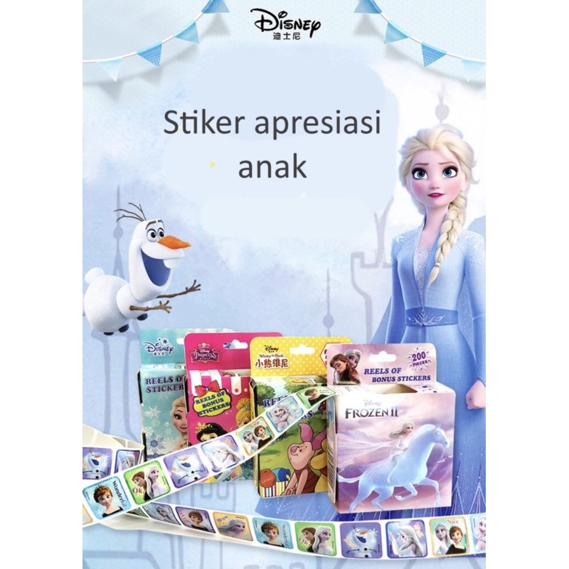 Jual Sticker Penilaian Anak - Sticker Penghargaan Anak - Sticker Kartun ...