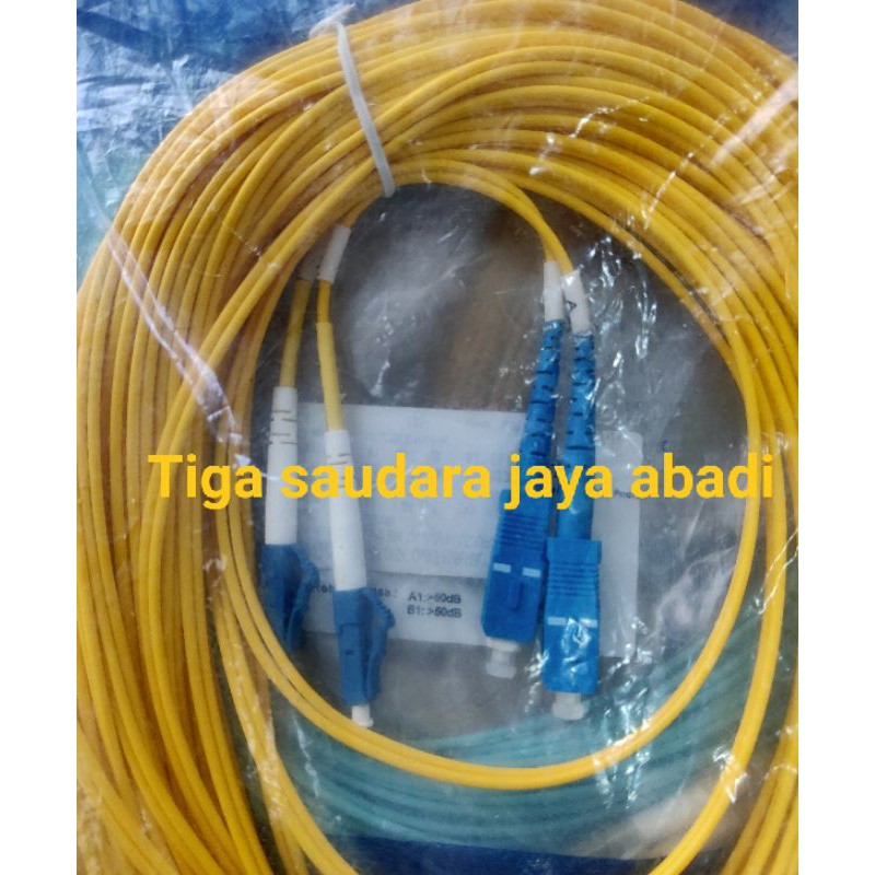 Jual Patch cord Fiber OpticType SC/Upc - LC/Upc Singlemode Duplex Panjang 20m | Shopee Indonesia